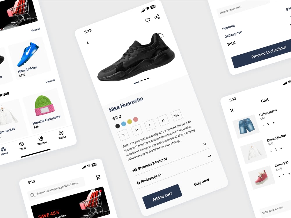 Premium design for your IOS and Android mobile app, wireframe and ...