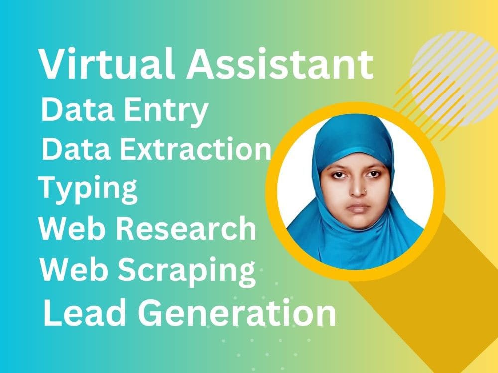 Data Entry, Web Research, Copy Paste, Typing, Data Mining or Web Scraping | Upwork