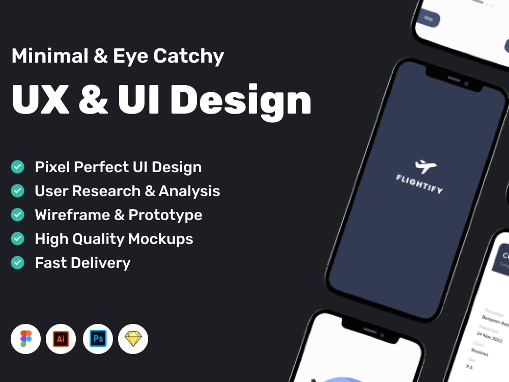 Elegant ui ux design for a mobile app using figma | Upwork