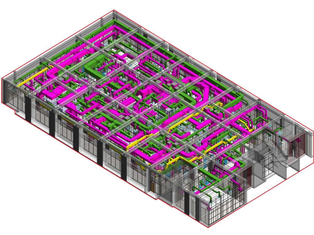 Complex MEP BIM design/model in Revit | Upwork