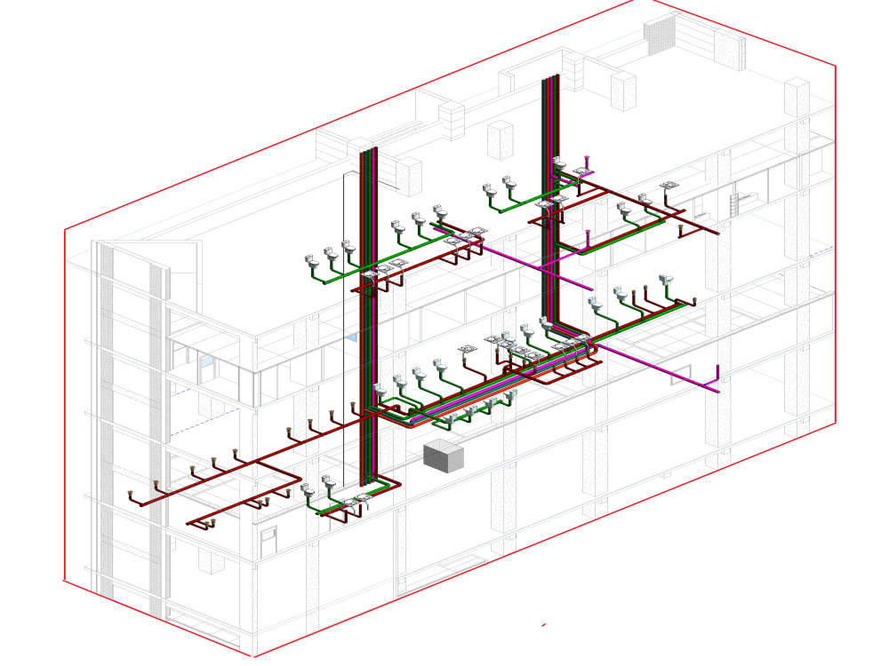 Complex MEP BIM design/model in Revit | Upwork