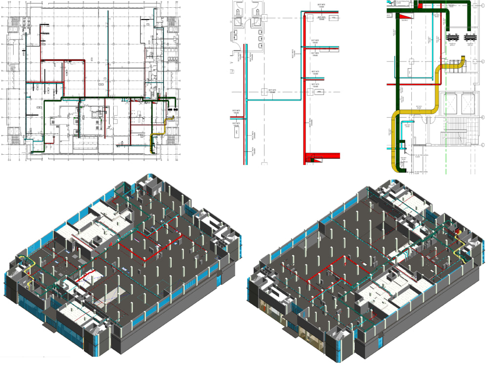 Complex MEP BIM design/model in Revit | Upwork