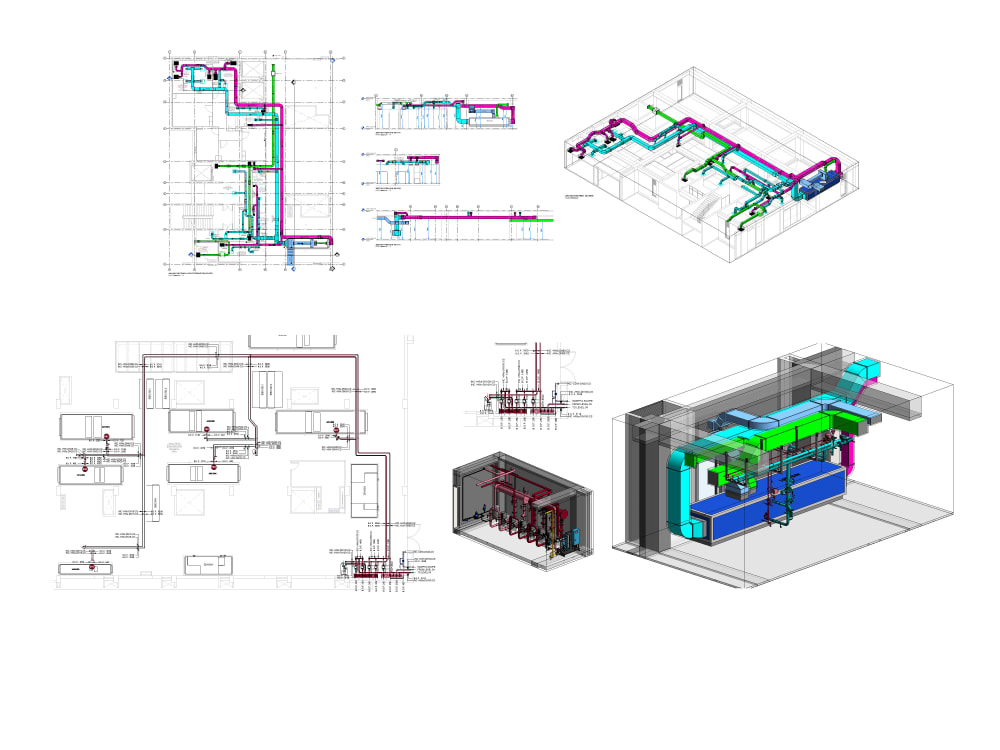 Complex MEP BIM design/model in Revit | Upwork