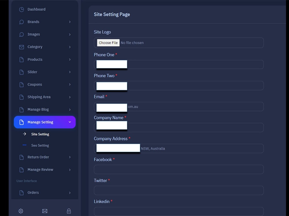 Laravel CMS , E-commerce , Database Design According to System ...
