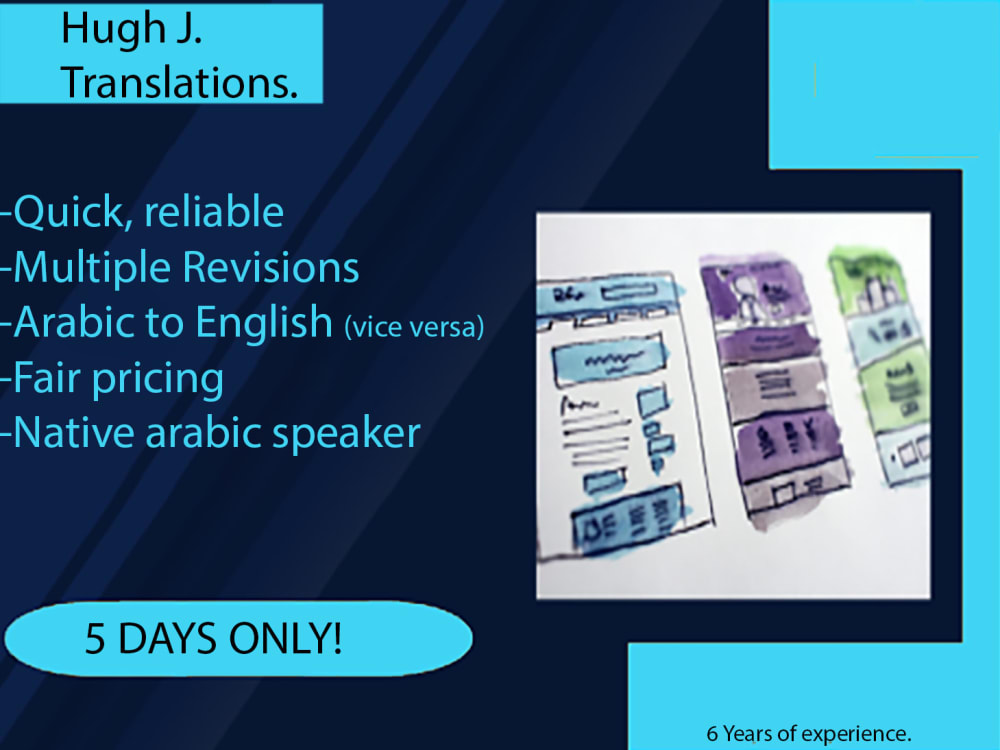 A fantasticly fluent translator in both Arabic and English. | Upwork