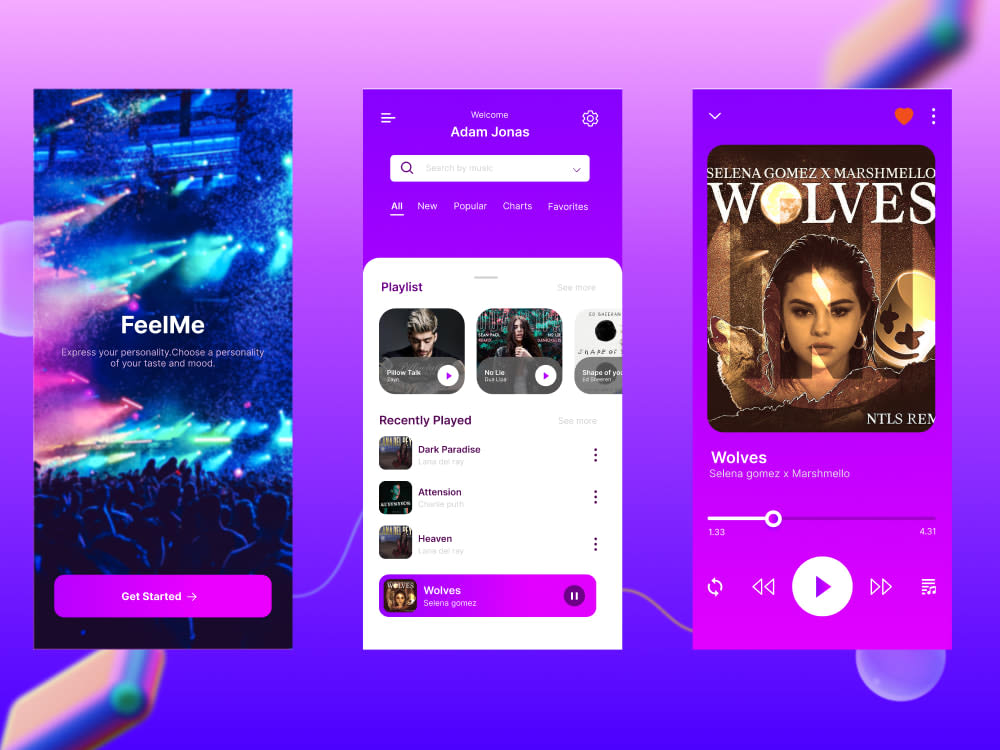 Modern UI/UX design for mobile application | iOS & Android | App Wireframe. | Upwork
