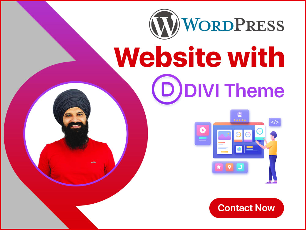 Stunning Divi Theme Website | Upwork