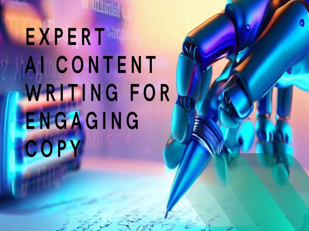 AI content writing, where words are crafted into engaging content. | Upwork