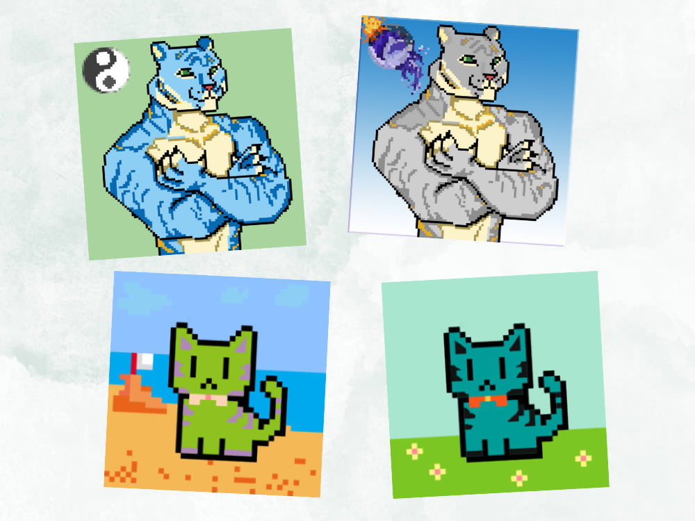 2D Pixel NFT Collection up to 10K generations | Upwork