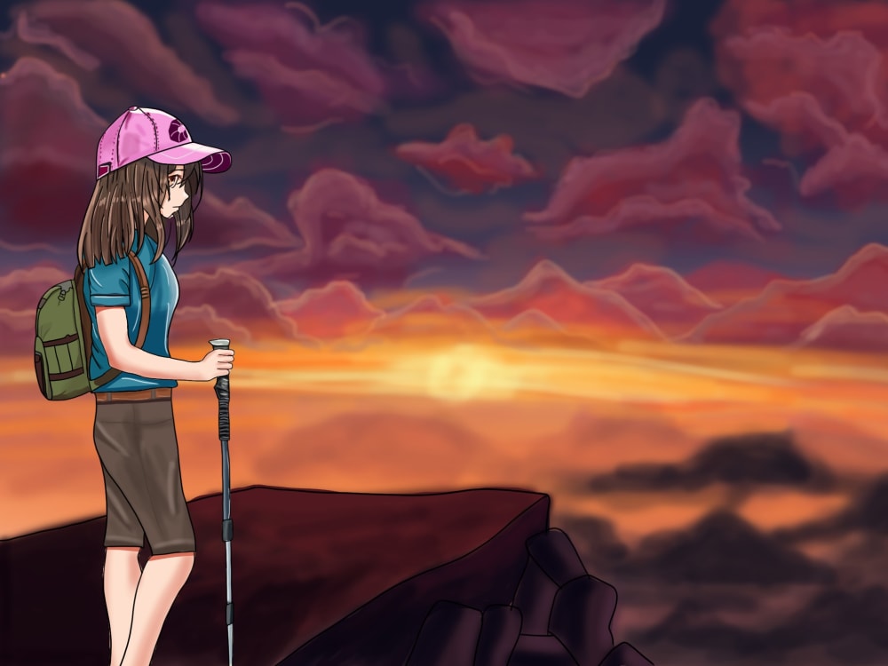 Digital anime illustration for your anime manga and comic | Upwork