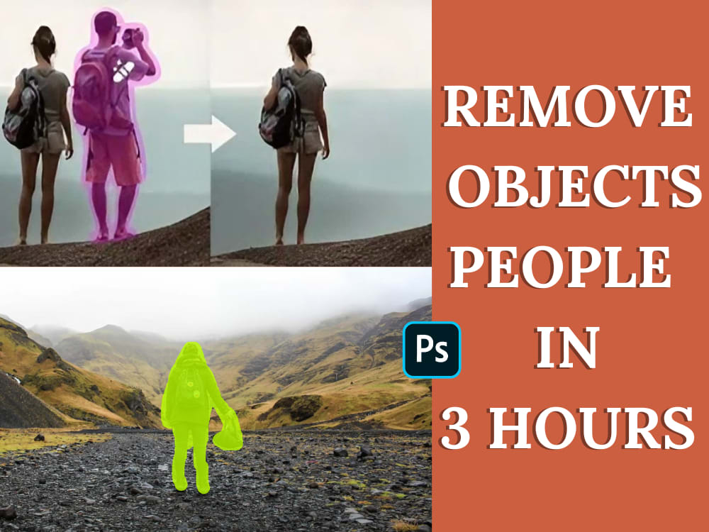 Professional Photo Editing Object And Person Removal In 3 Hours Upwork