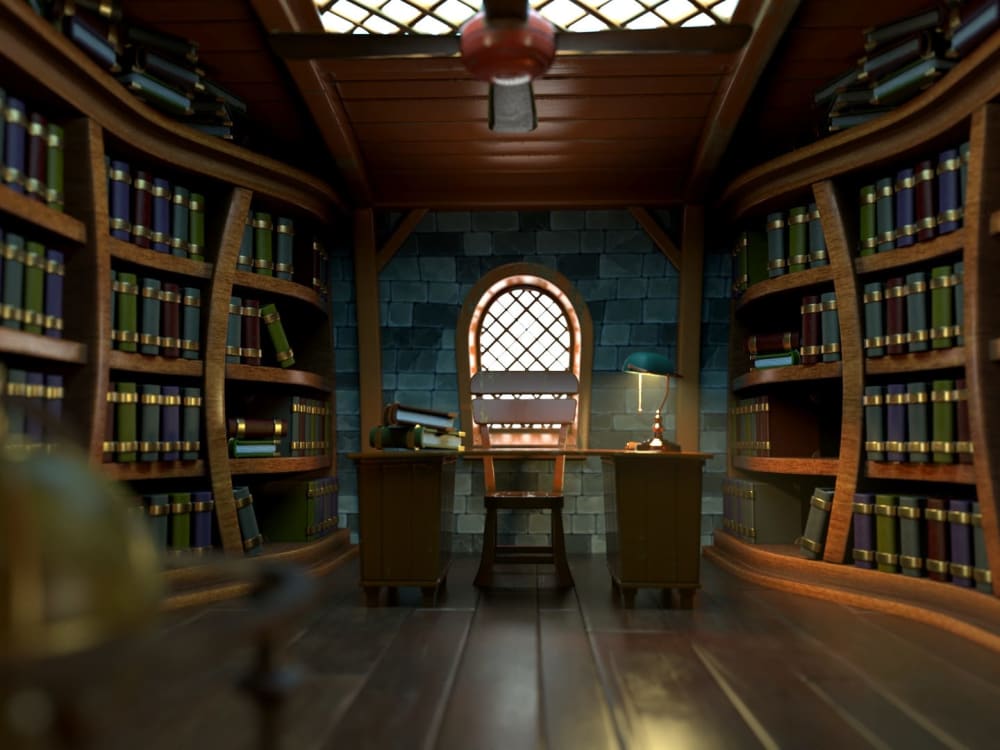 3D stylized environment 3D Exterior and Interior architectural ...