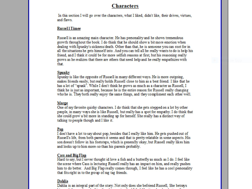 Detailed beta read with a reader's report. | Upwork