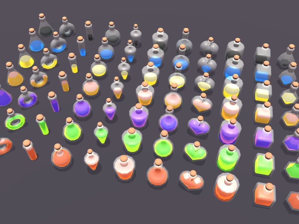 Stunning low-poly props in your desired art style! | Upwork