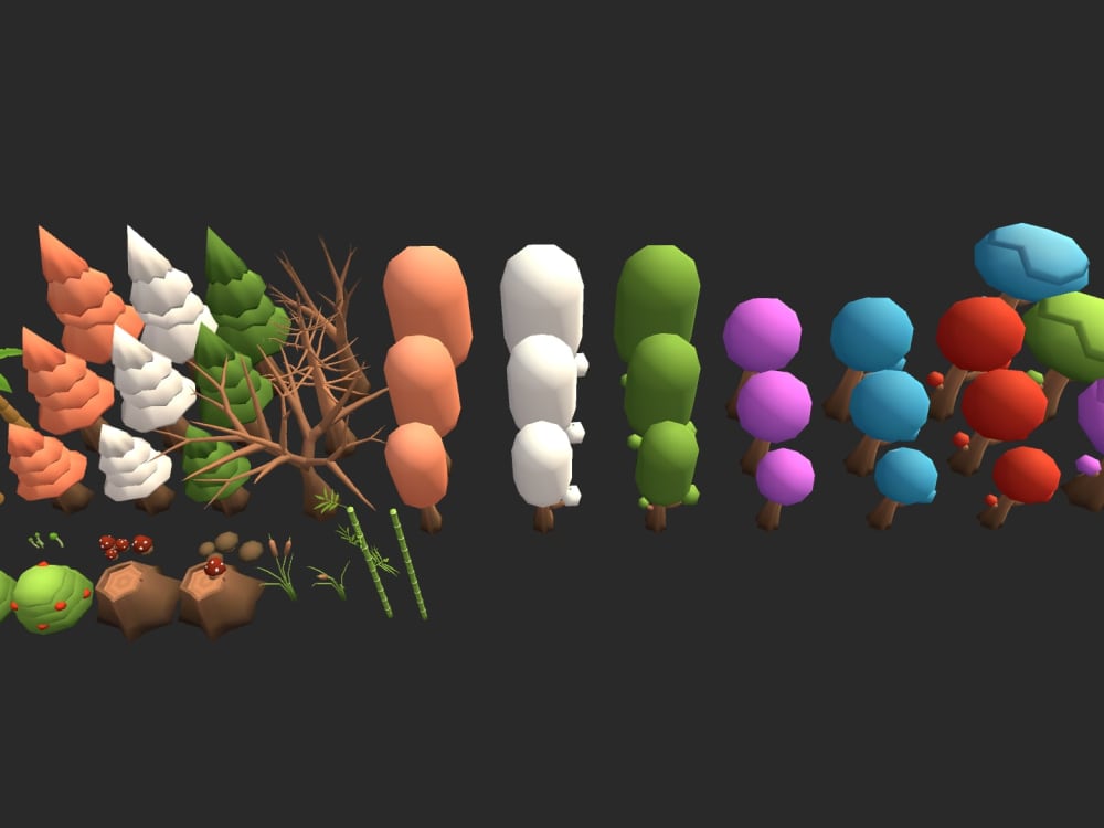 Stunning low-poly props in your desired art style! | Upwork