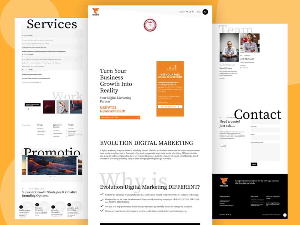 Responsive HTML Website | PSD/figma/XD/Zeplin to HTML5, CSS3, and ...