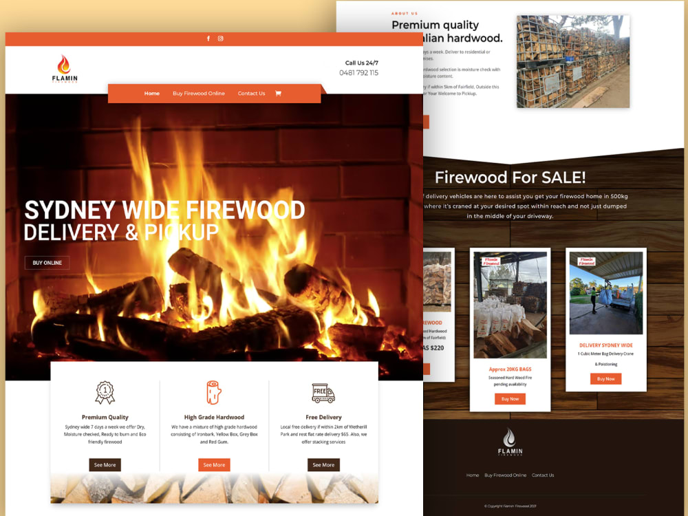 Responsive HTML Website | PSD/figma/XD/Zeplin to HTML5, CSS3, and ...