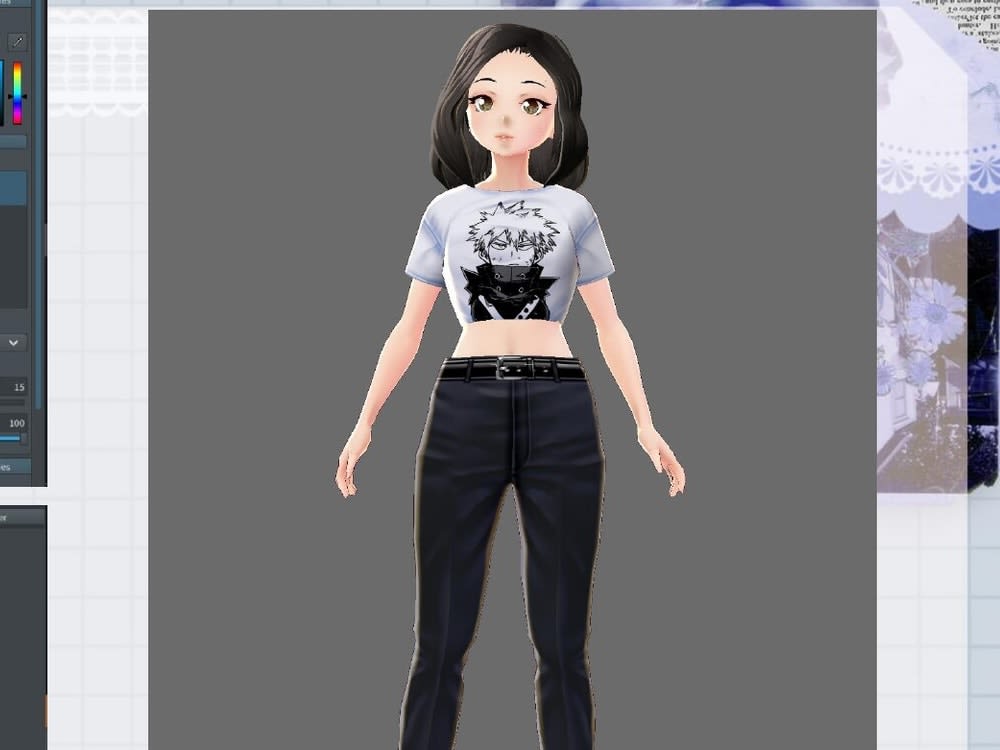 A vtuber model, live2d vtuber rigging | Upwork