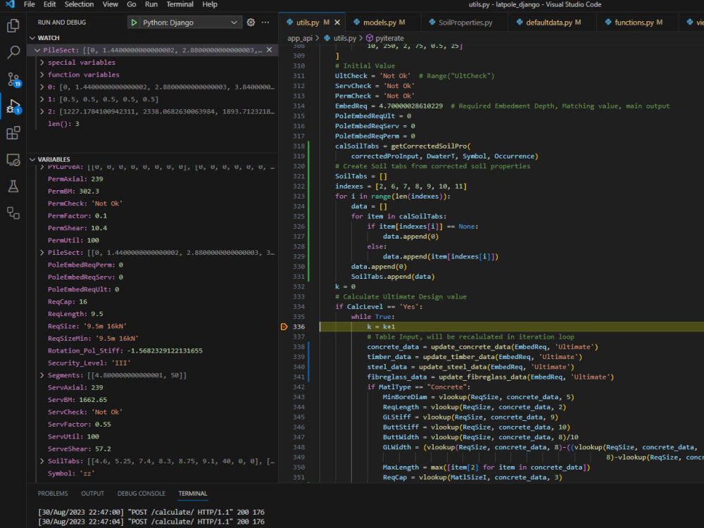 A web application in Django or Node from VBA Excel. | Upwork