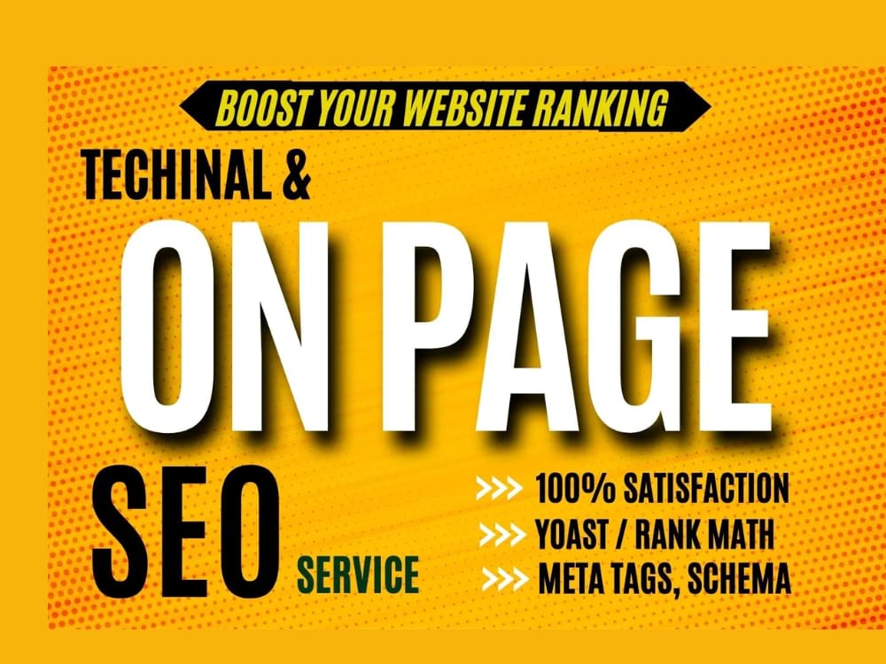 Professional onpage seo optimization to increase website organic ...