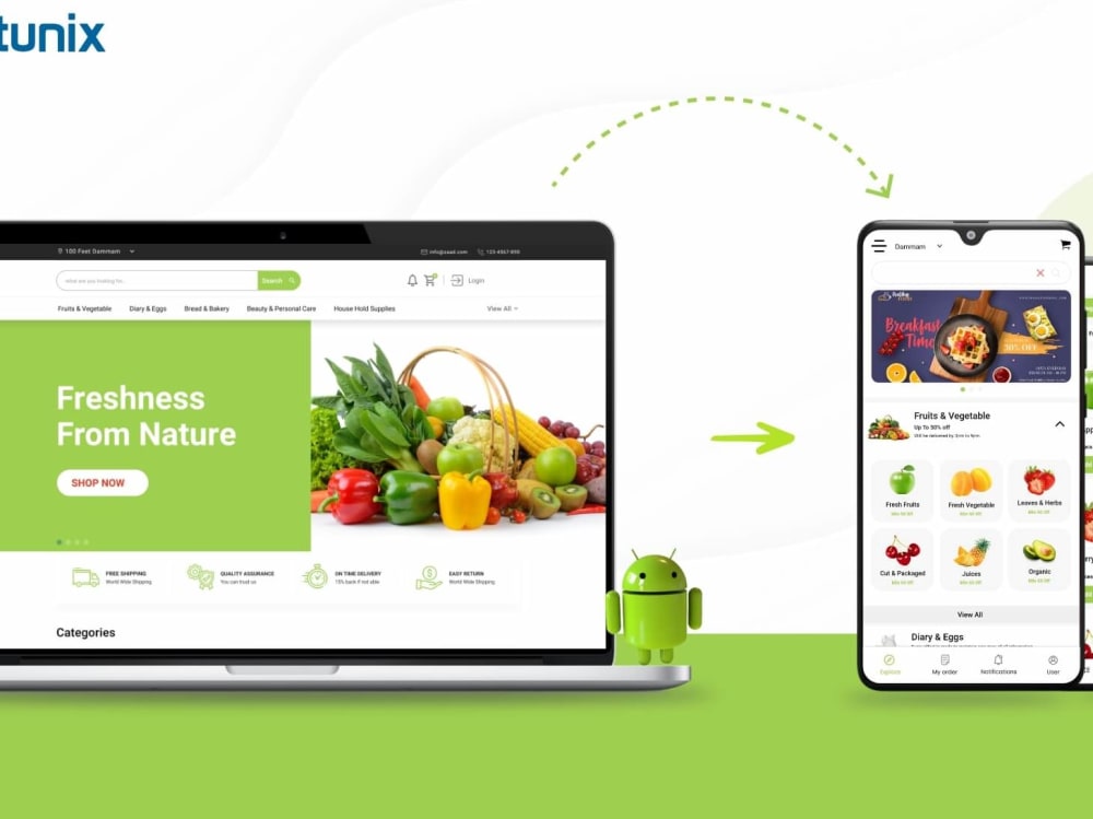 Convert website to android app using webview | Upwork