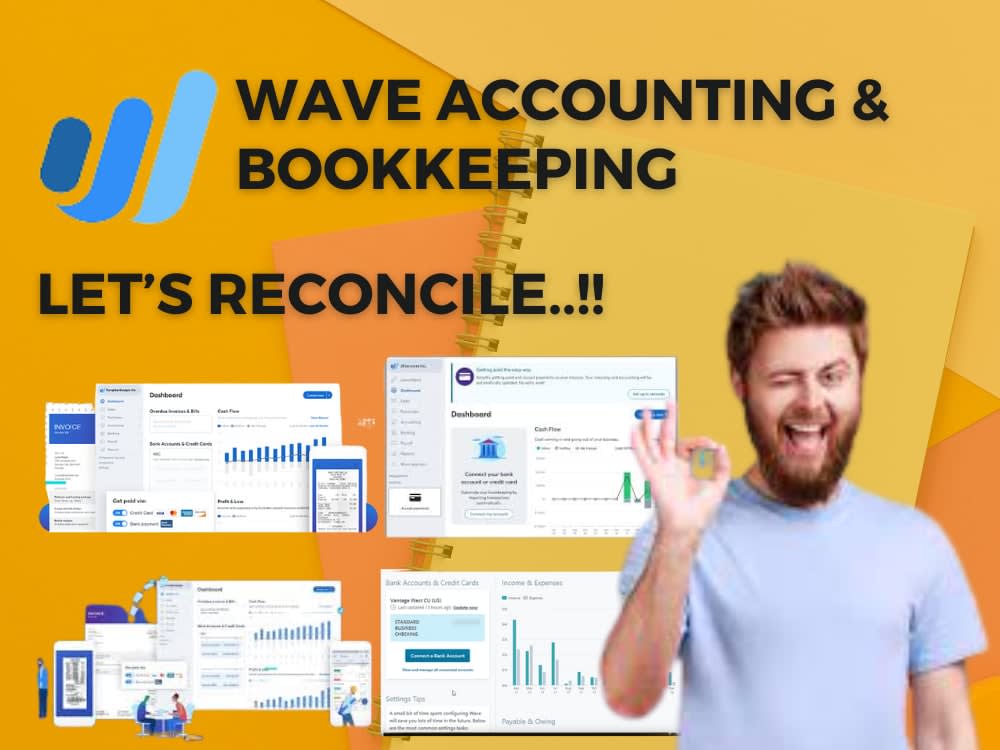 Accounting and bookkeeping on Wave Accounting Software | Upwork