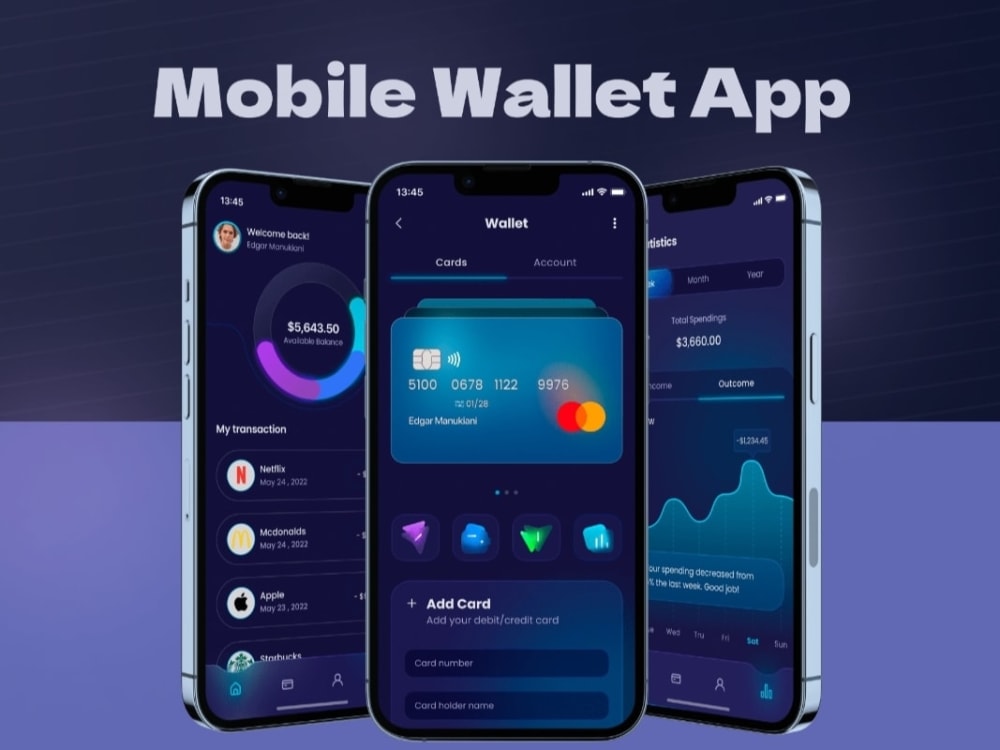 A topmost wallet app | crypto wallet app | bitcoin wallet and blockchain | Upwork