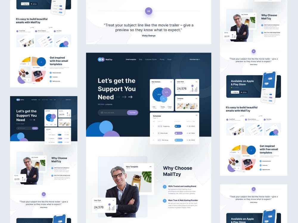 A responsive Webflow landing page design in 7 days | Upwork