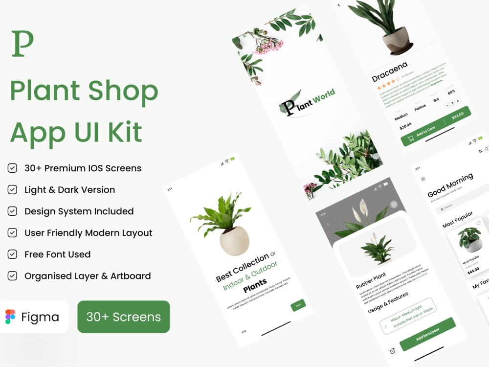 Plant Shop App UI | Upwork