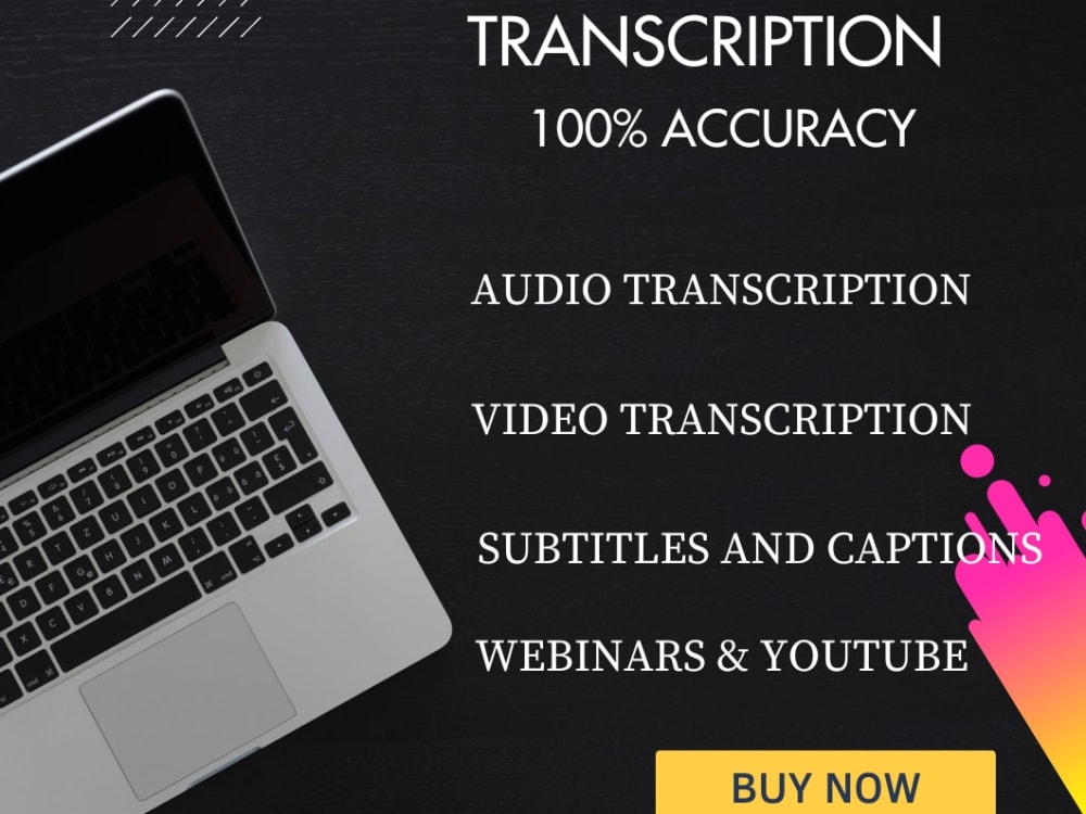 Top- notch transcription services. | Upwork