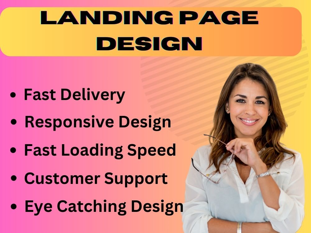 A high-converting responsive landing page for your store | Upwork