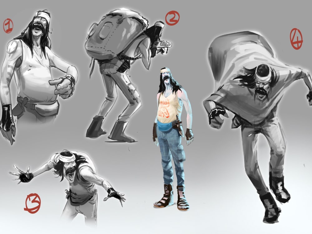 An amazing character design according to your idea. | Upwork