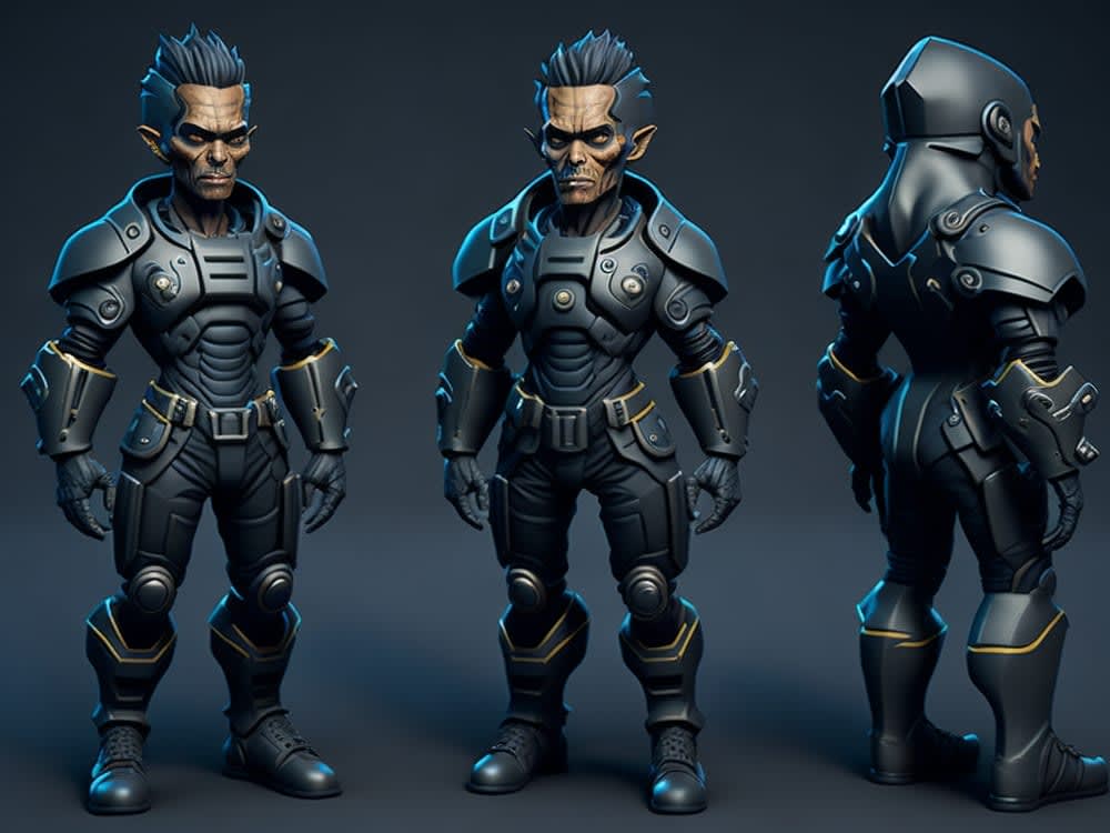 A stylized 3d character design based on your requirement | Upwork