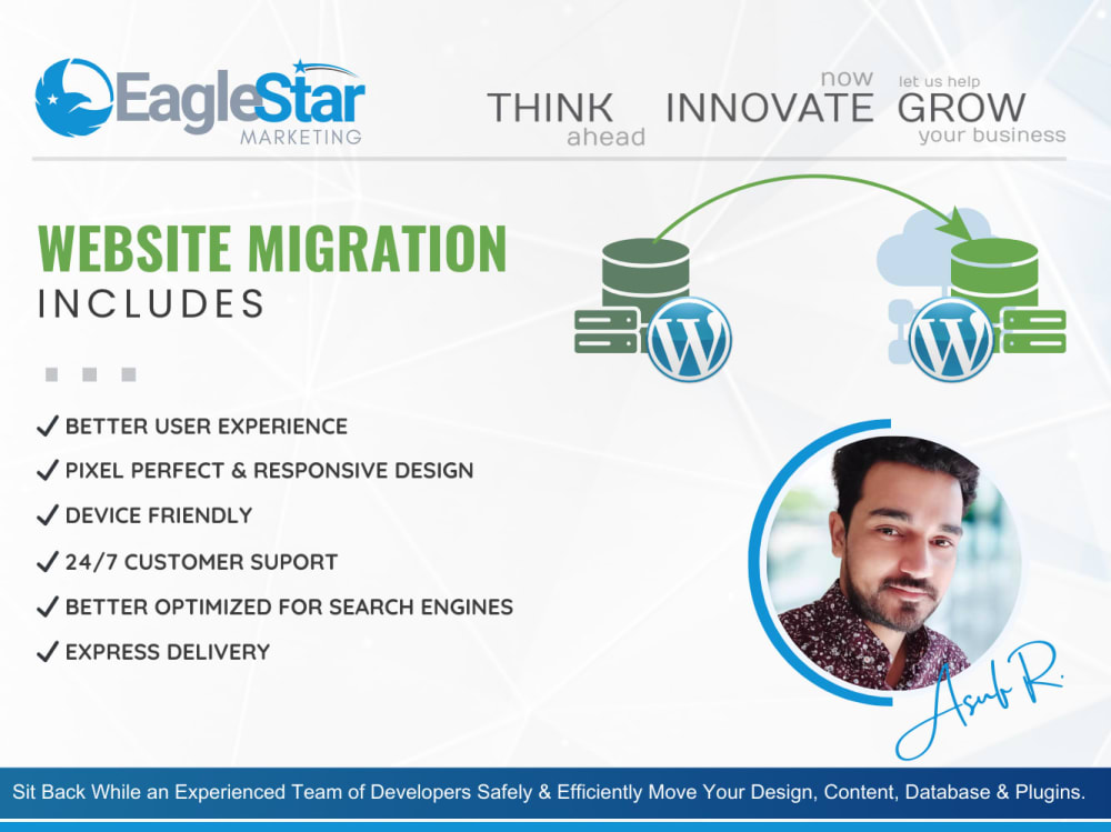Seamless WordPress Website Migration, Cloning, and Backup Services | Upwork
