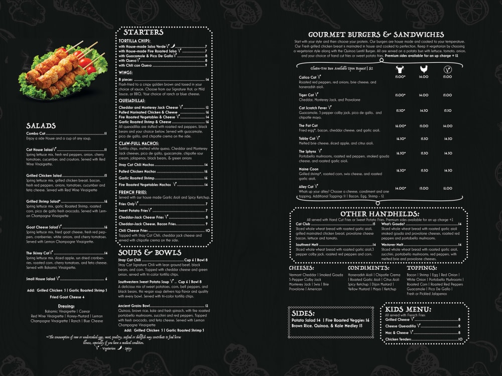 A Stunning Restaurant Menu and Flyer/Broucher Design | Upwork