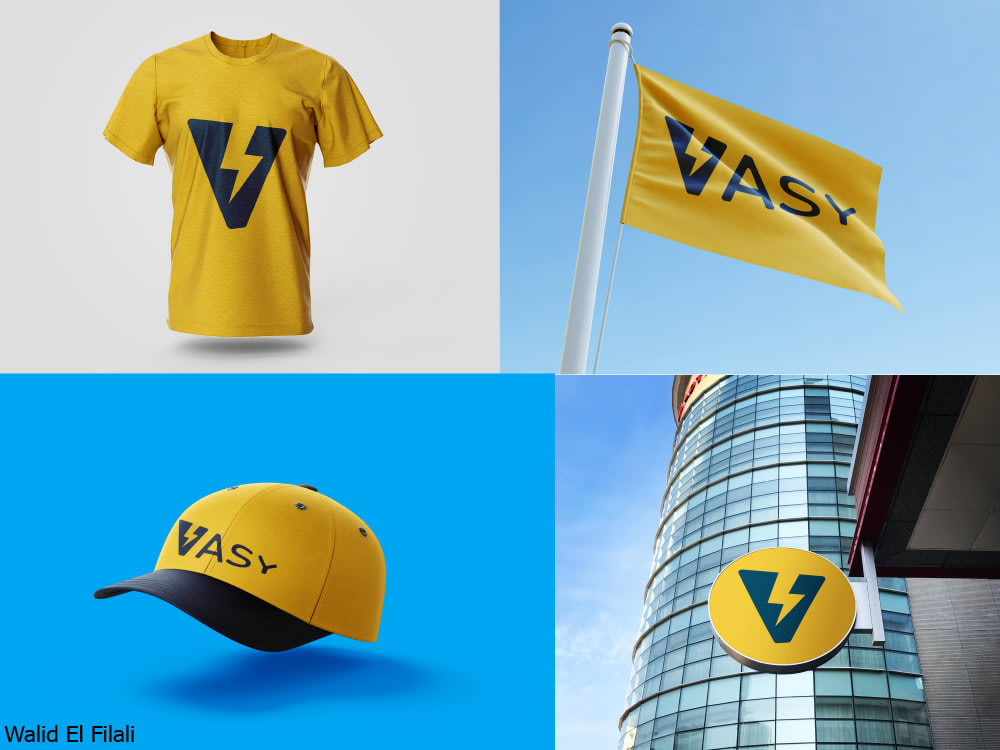 Vasy logo & brand Identity | Upwork