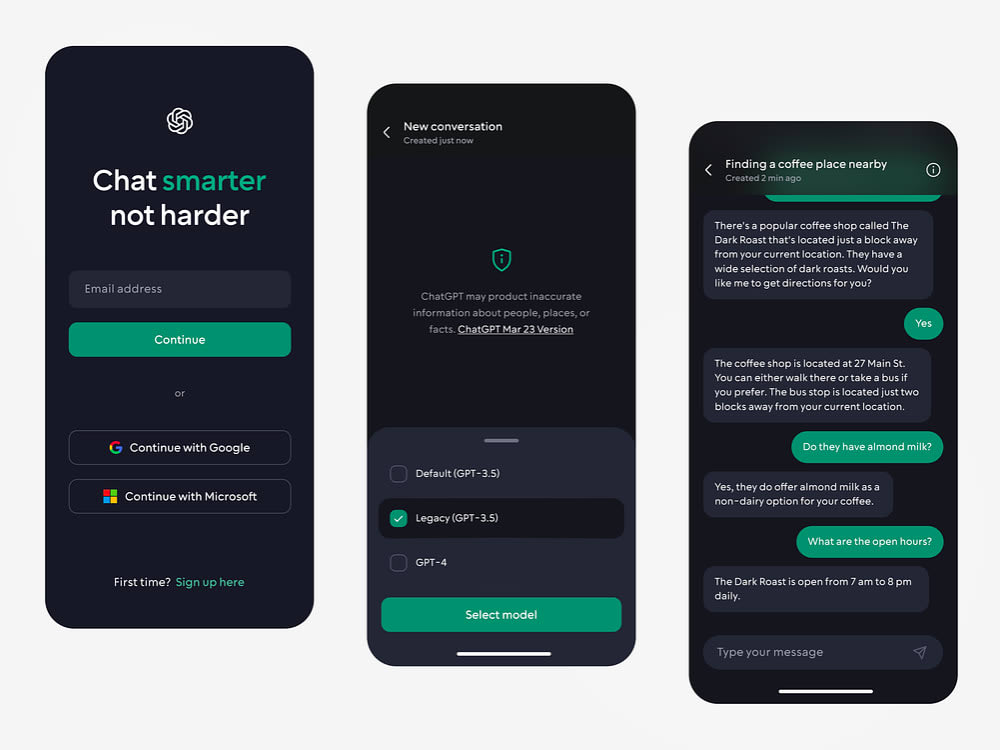A Messaging application with ChatGpt integration | Upwork