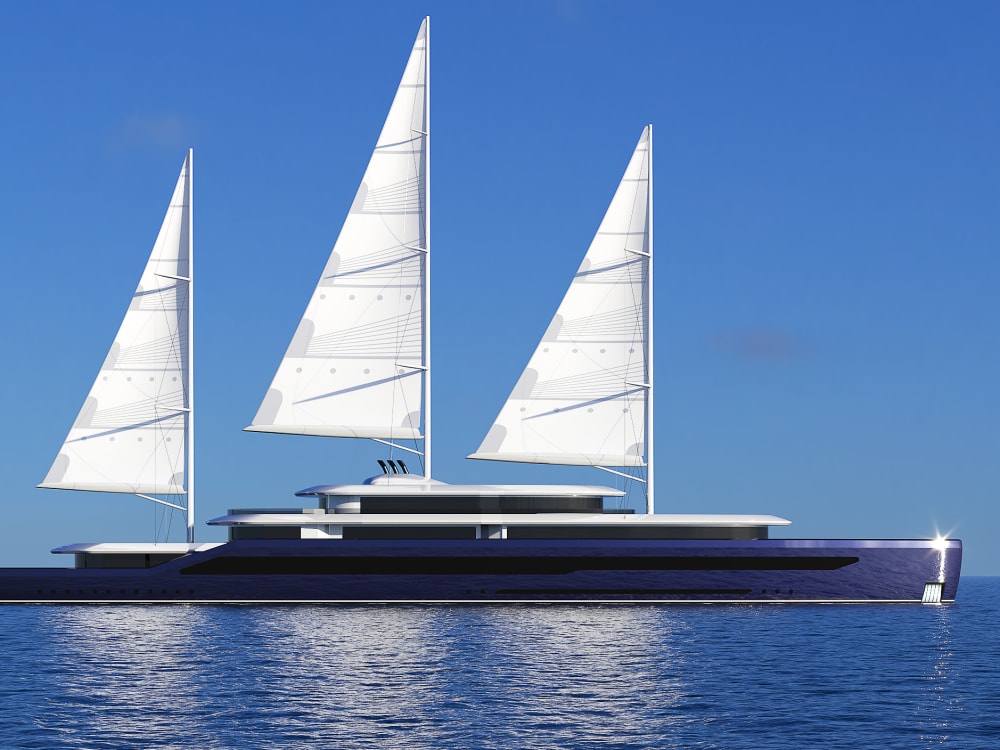 A highly detailed visualization of your 3D modeled yacht, boat, and ship. | Upwork