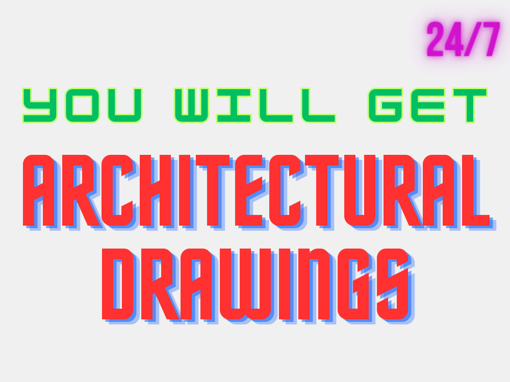 A fantastic architectural construction drawing set in auto cad | Upwork