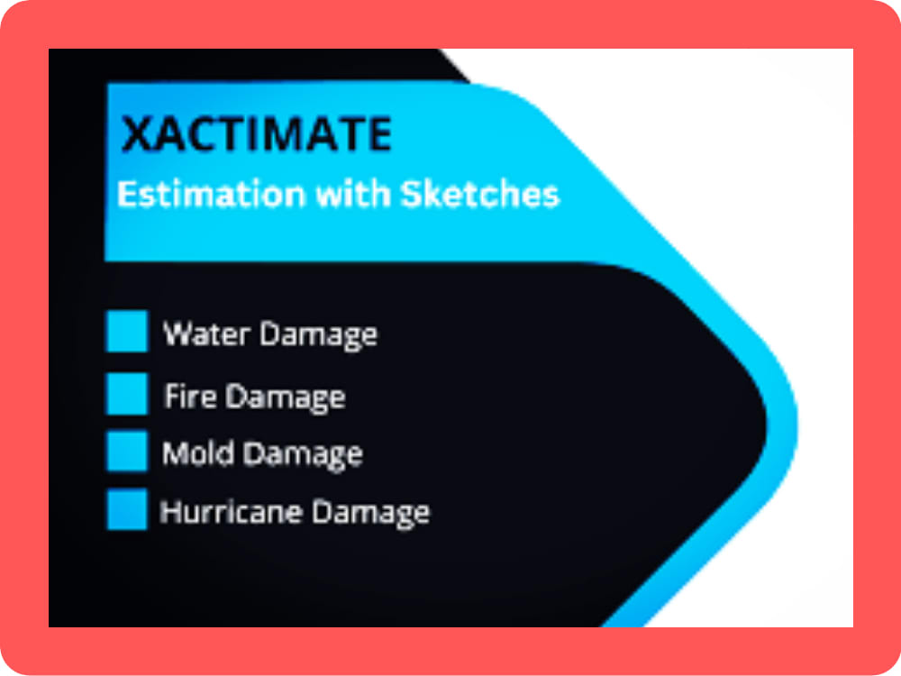 Your Insurance Claim Estimates With A Sketches on Xactimate | Upwork