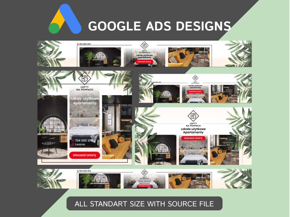 A unique Google Ads Banner Design | Upwork