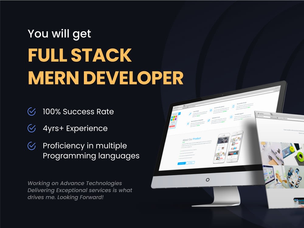 Full Stack MERN Developer to Build Modern Web Applications | Upwork