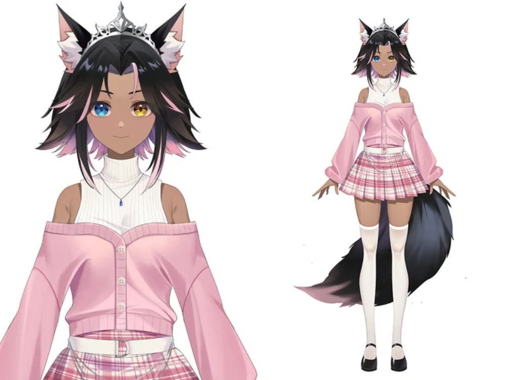 High quality 2d and 3d vtuber character design, modelling and rigging ...