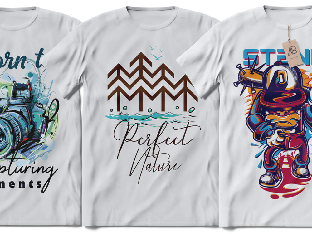 Custom & unique graphic T-shirt design | Upwork
