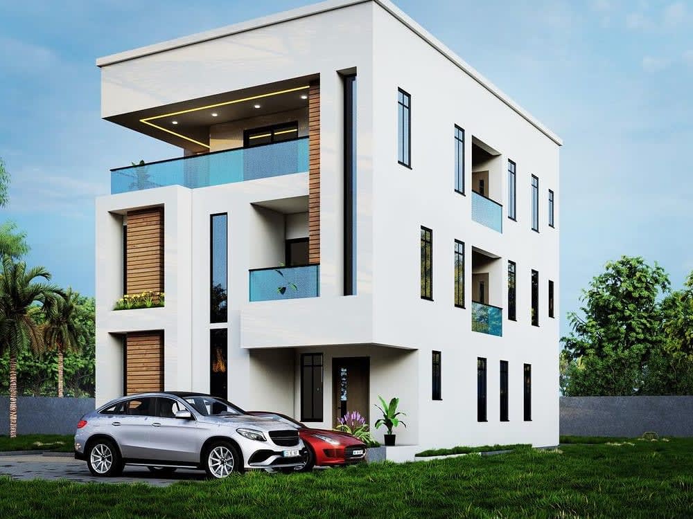 Stunning 3D architectural rendering,3D interior and exterior modeling ...