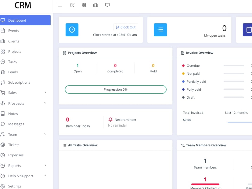 Fully custom PHP CRM for your business. | Upwork