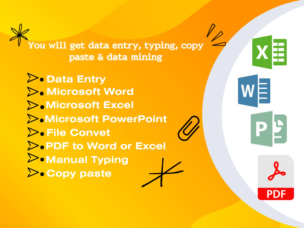 Data entry, typing, copy paste | Upwork
