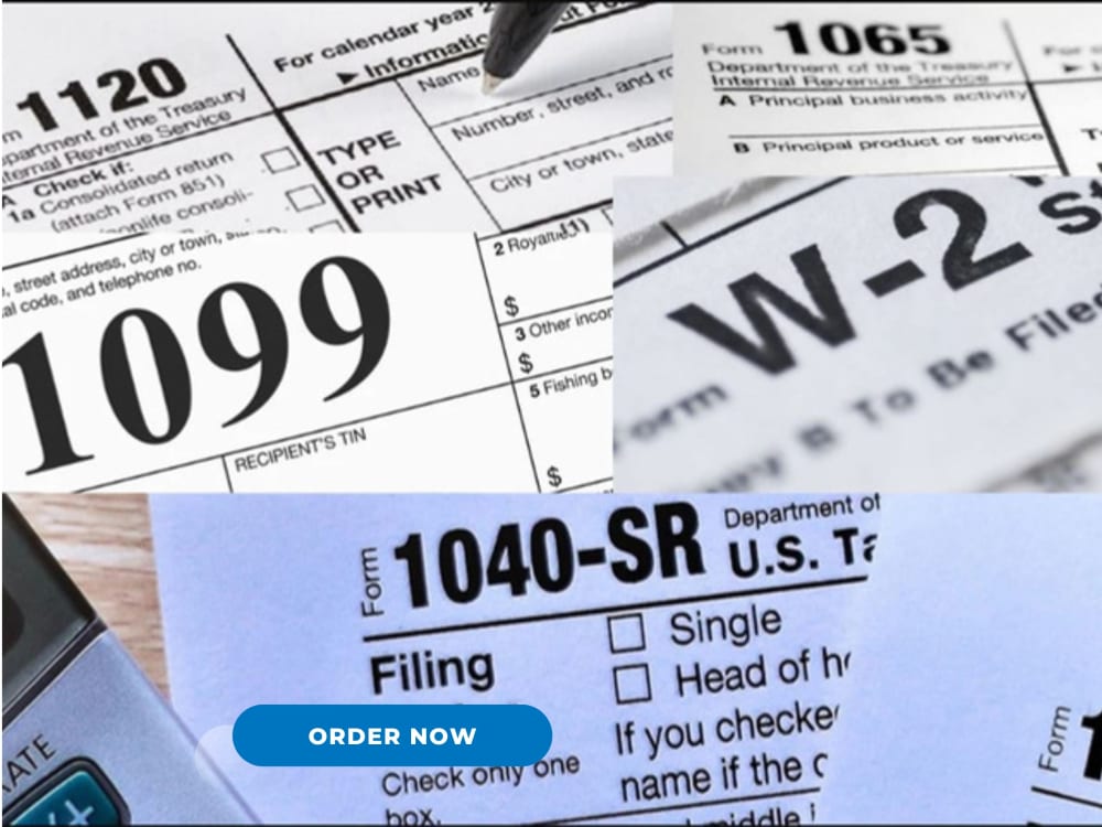 Expert US Tax Preparation Services for Forms 1040, 1065, 1120 & 1120S ...