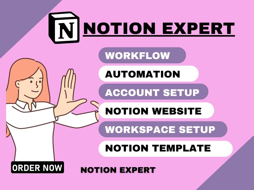 Notion Workspace Notion Template And Automation Notion Expert Upwork