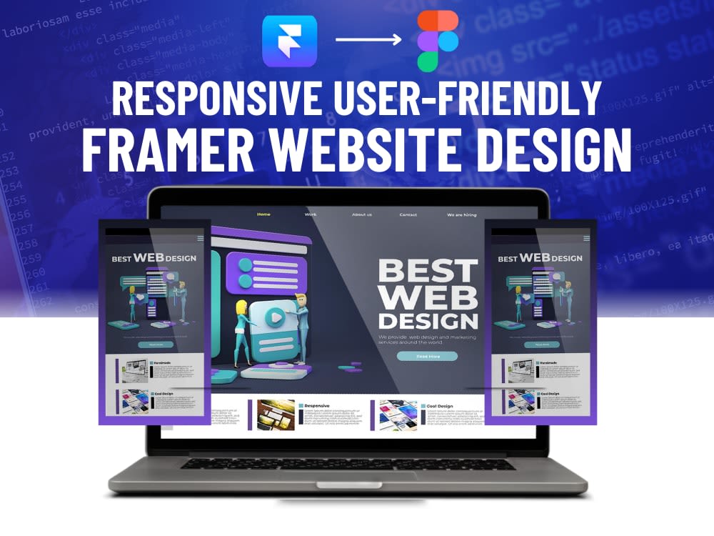 A Standard Framer website, Framer Motion, Figma to Framer, Framer ...